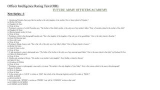 SSB OIR TEST PRESENTATION WHICH PROVIDES BASIC KNOWLEDGE OF SSB ...