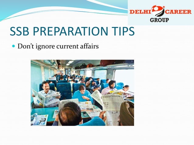 SSB Preparation Tips | PPTX | Education