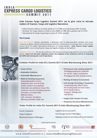 India Warehousing Show | PDF