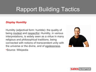 How to Build Rapport, Interest, and Credibility When Prospecting | PPT