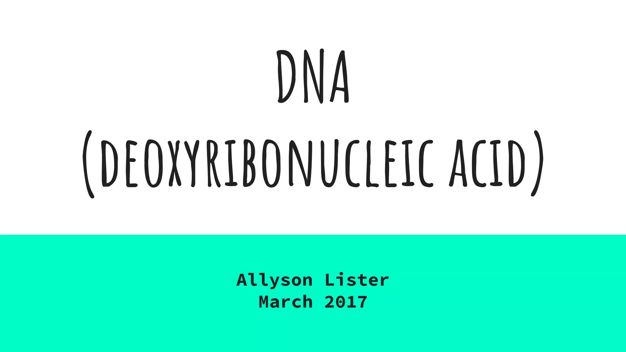 Introduction to DNA for Key Stage 2 (KS2) | PPTX