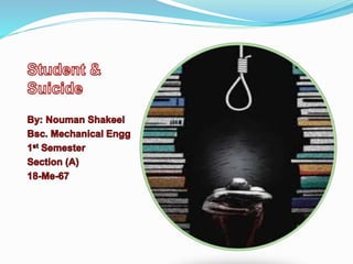 Student And Suicide I Nomi Rajpoot I | PPT