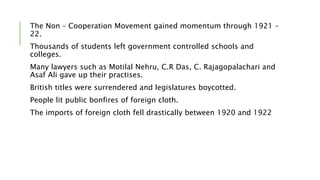Social Science | Class 8 | The Making of the National Movement : 1870 - 1947 | PPTX