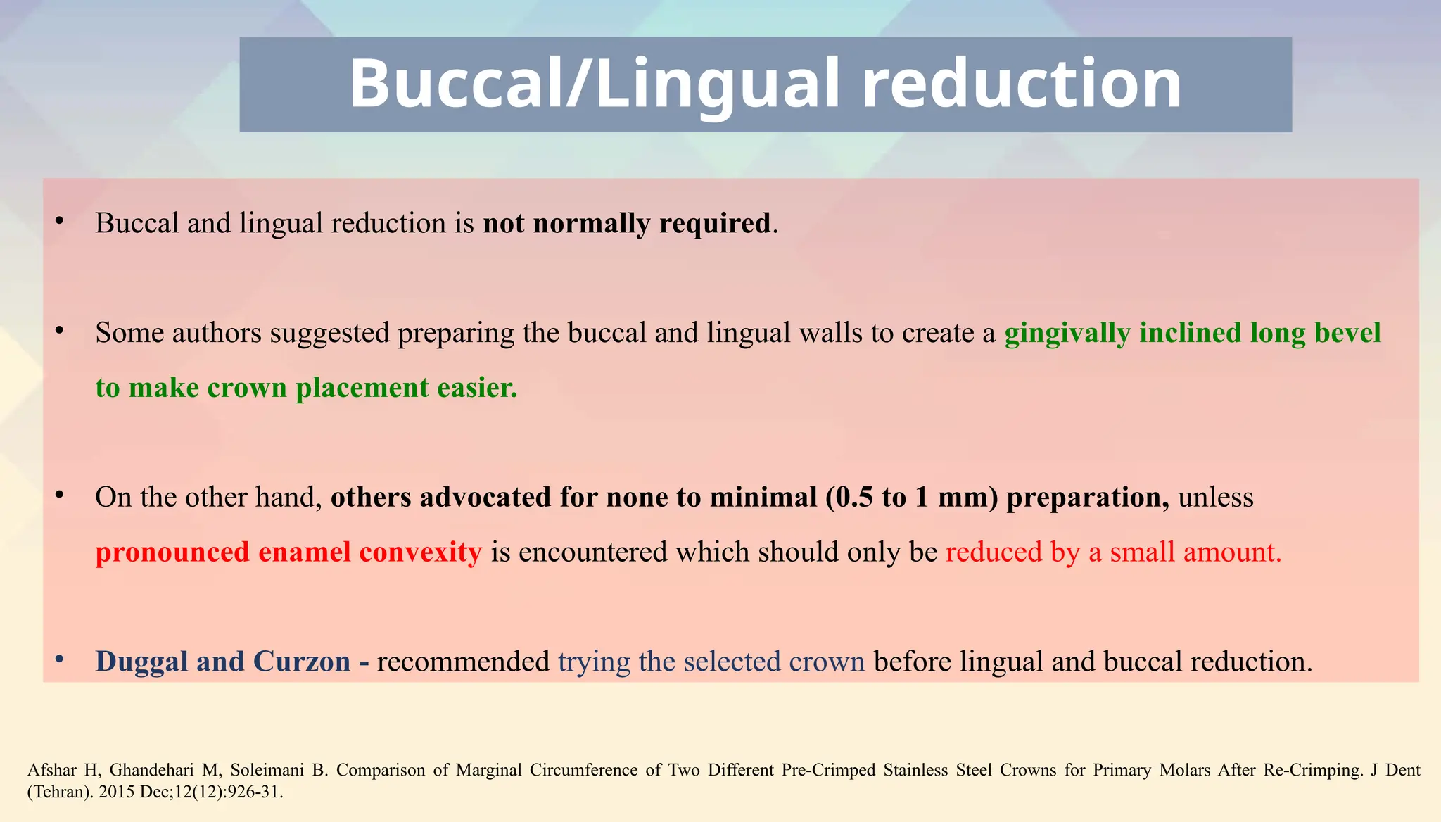 stainless steel crowns in pediatric dentistry | PPTX