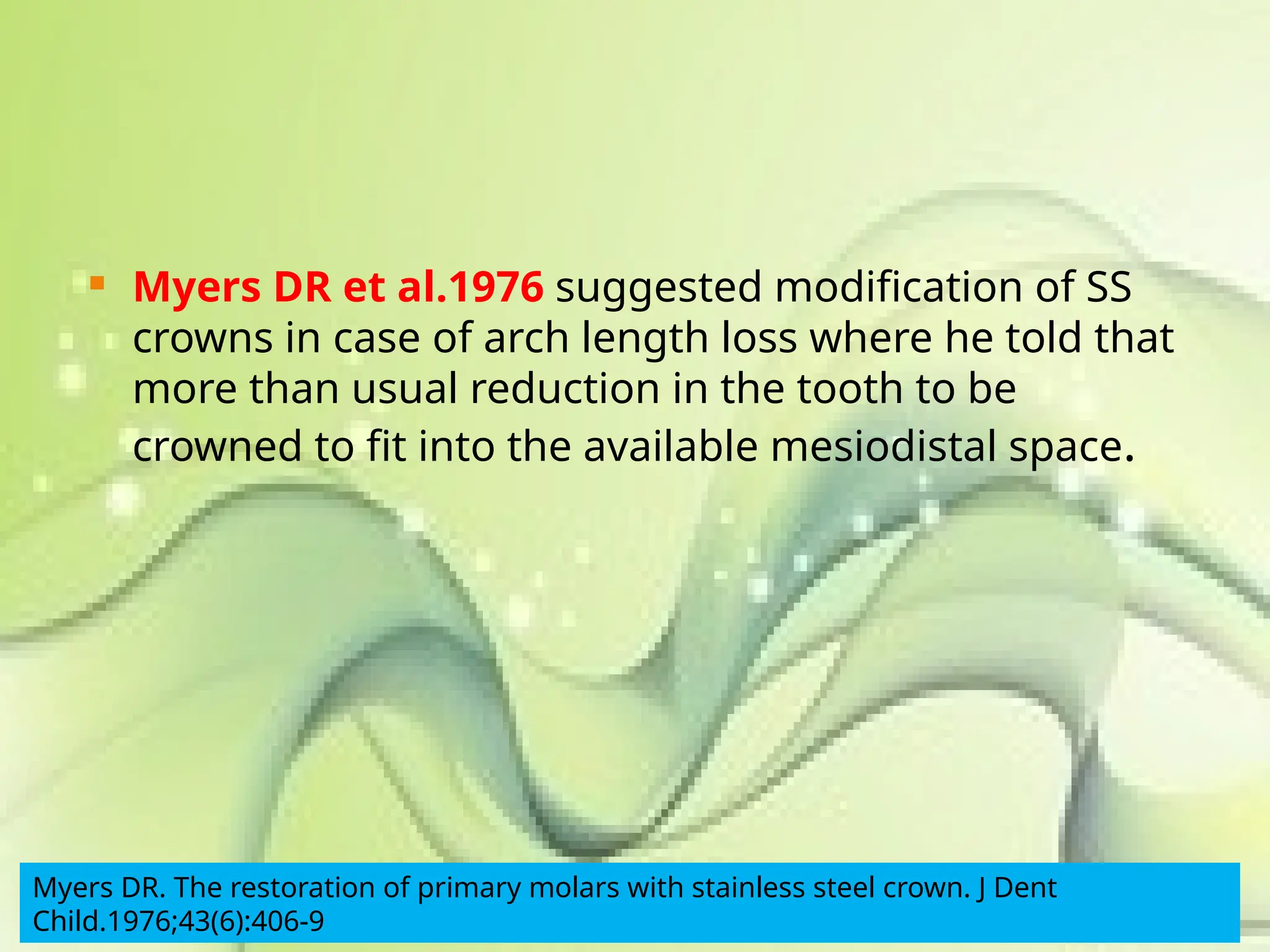 Stainless steel crown in depdontic treatment .pptx