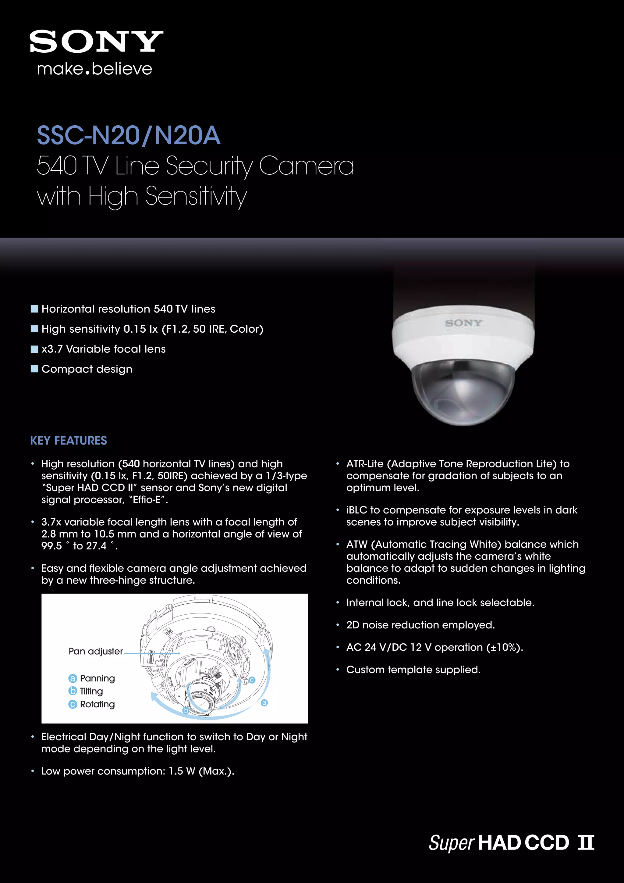 Ssc n20 | PDF | Cameras and Camcorders | Consumer Electronics