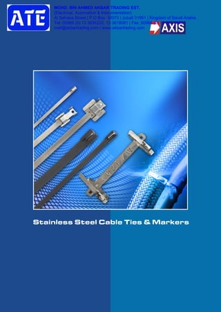 AXIS INDIA SS CABLE TIE AKBAR TRADING EST -SAUDI ARABIA|mail ...