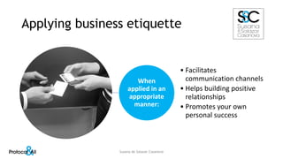 SSC Business Etiquette | PDF