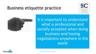 SSC Business Etiquette | PDF