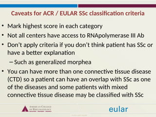 SSc Class Criteria ACR EULAR introduction.ppt