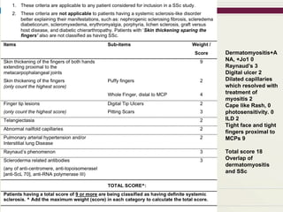 SSc Class Criteria ACR EULAR introduction.ppt
