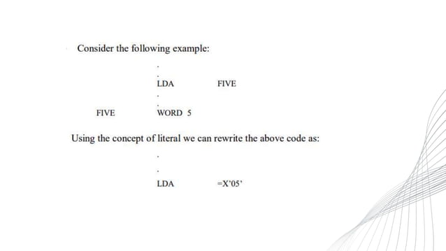 Literals - A Machine Independent Feature | PPT