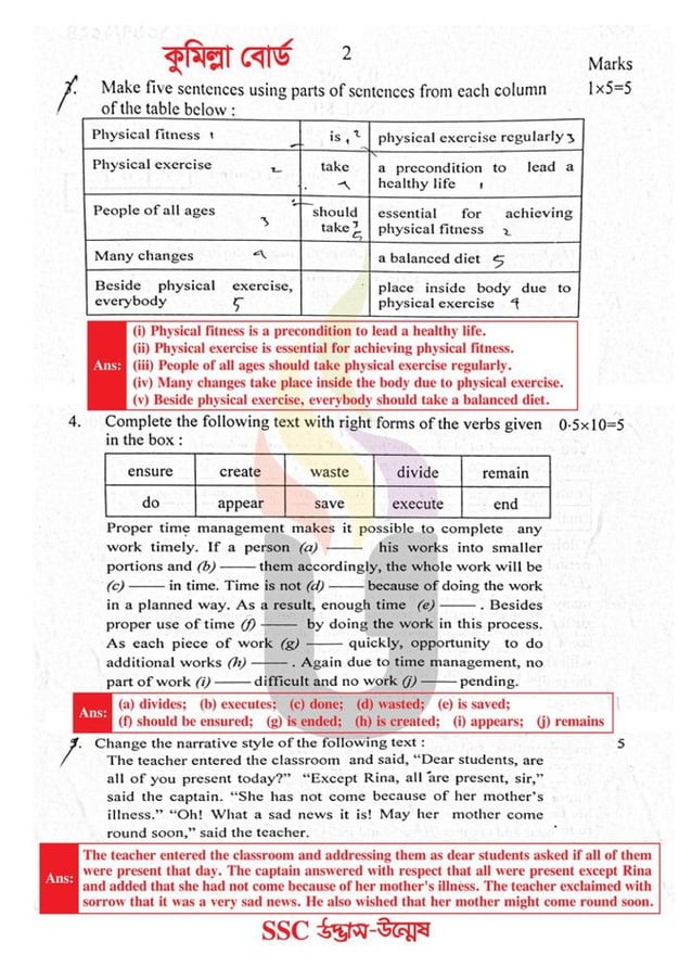 SSC English 2nd Paper Exam Question Solution 2024.pdf