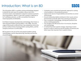 SSCG 8D Problem Solving | PDF | Management Consulting Industry | Industries