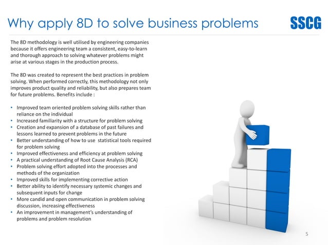 SSCG 8D Problem Solving | PDF | Management Consulting Industry | Industries