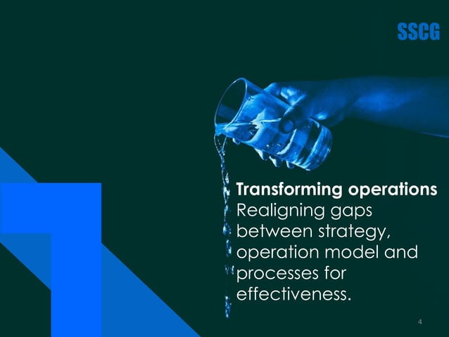 SSCG Operation Management Services | PDF