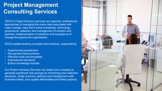 SSCG Project Management Services | PPT