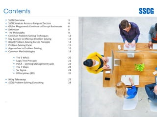 SSCG Business Problem Solving Consulting | PDF