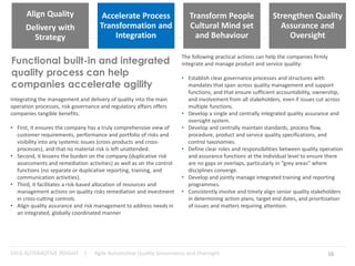 SSCG Insight: Agile Automotive Quality Governance and Oversight | PPT