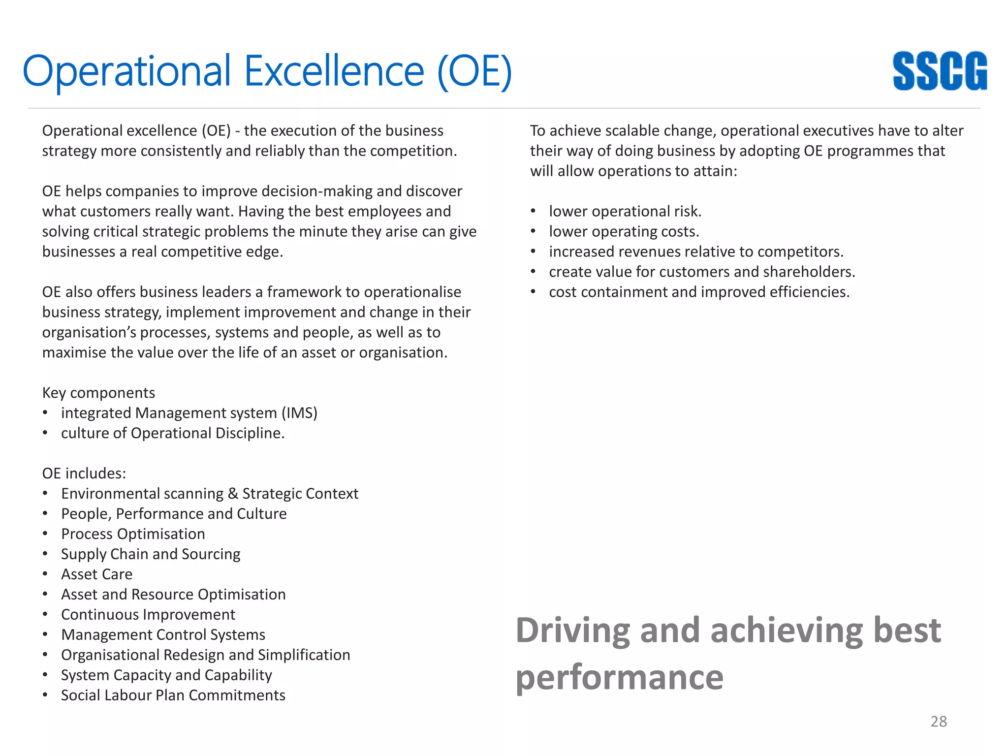 SSCG Automotive Manufacturing Quality Management | PPTX