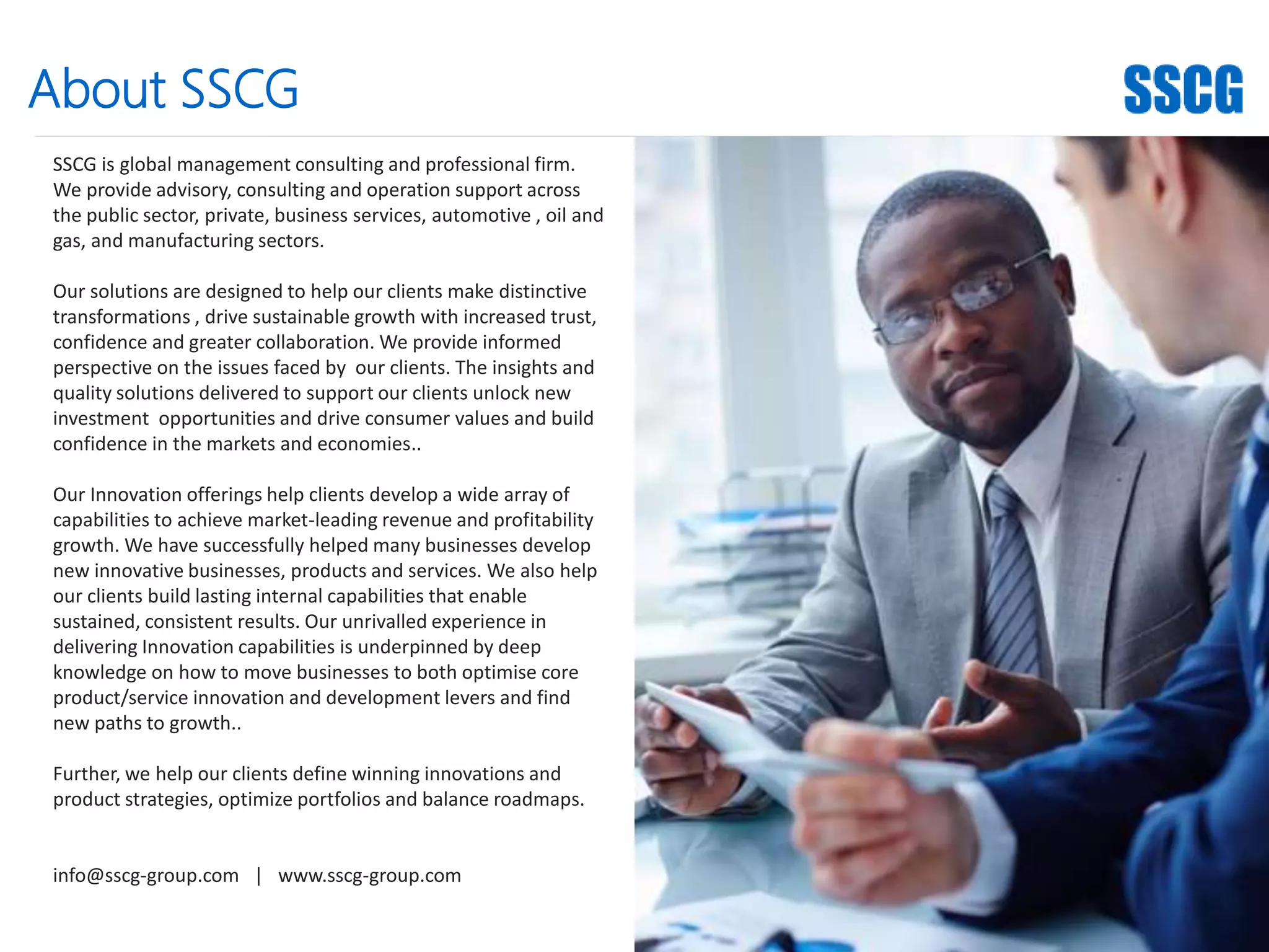 SSCG Automotive Manufacturing Quality Management | PPTX