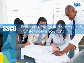 SSCG Strategy, Business Services and Operating Model Dimensions | PPT