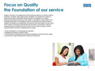 SSCG Strategy, Business Services and Operating Model Dimensions | PPT