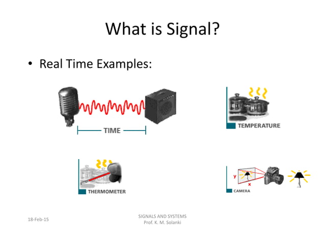 Signals and systems ch1 | PDF