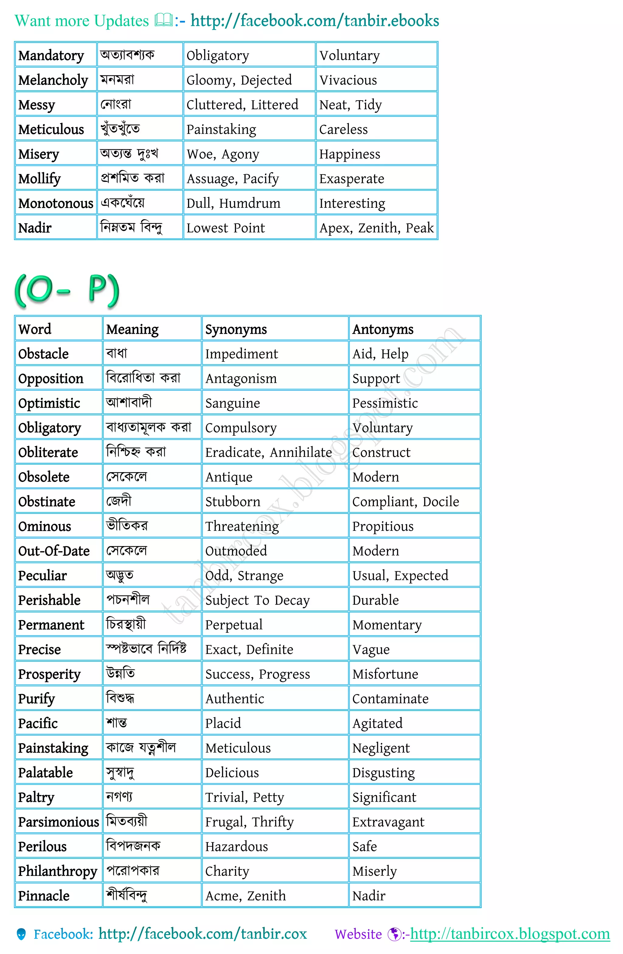 Ssc & hsc text book uncommon word | PDF