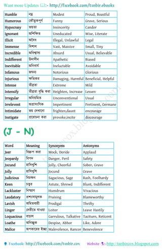 Ssc & hsc text book uncommon word | PDF