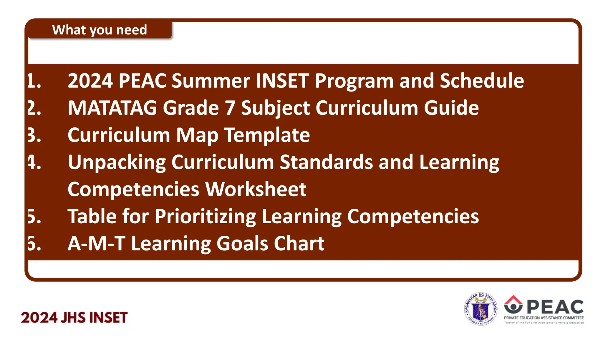 INSET Powerpoint Presentation Session 2-3.pptx.pdf | Physics | Science