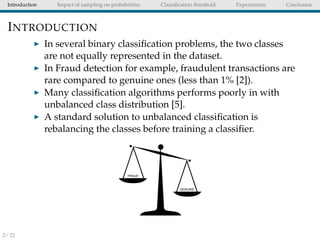 Calibrating Probability with Undersampling for Unbalanced Classification | PDF