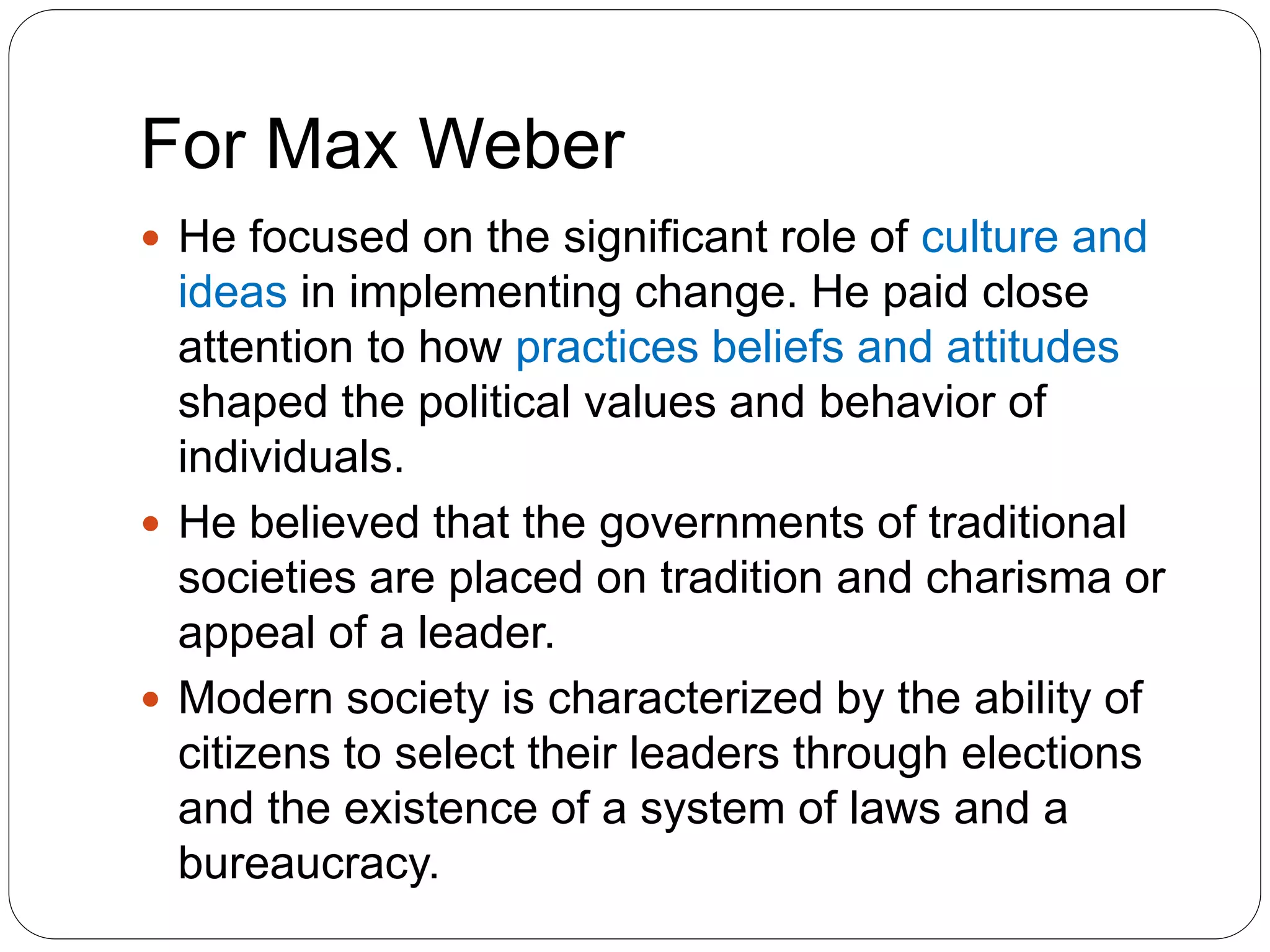 Sources of Political Change | PPTX