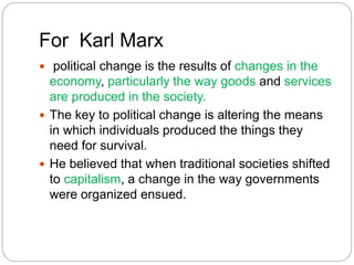 Sources of Political Change | PPTX