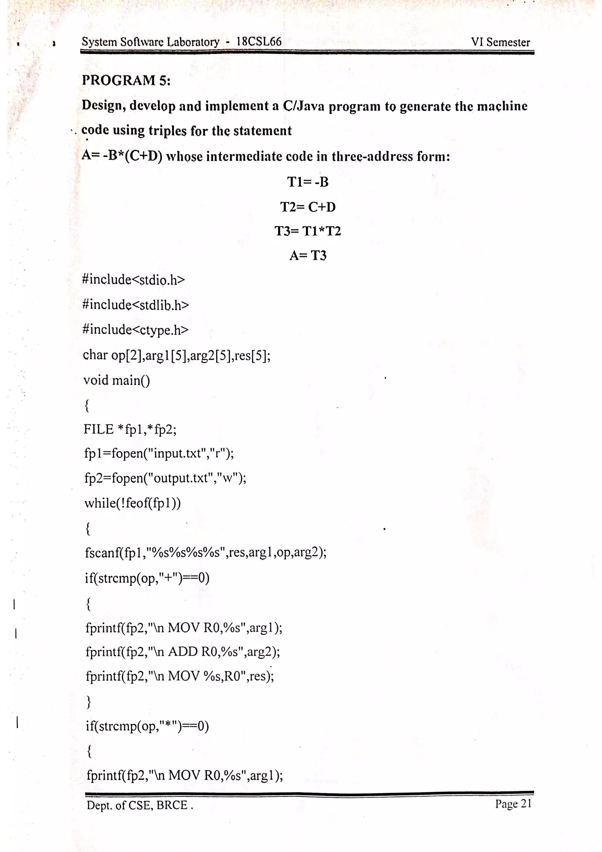 SSC lab manual | PDF