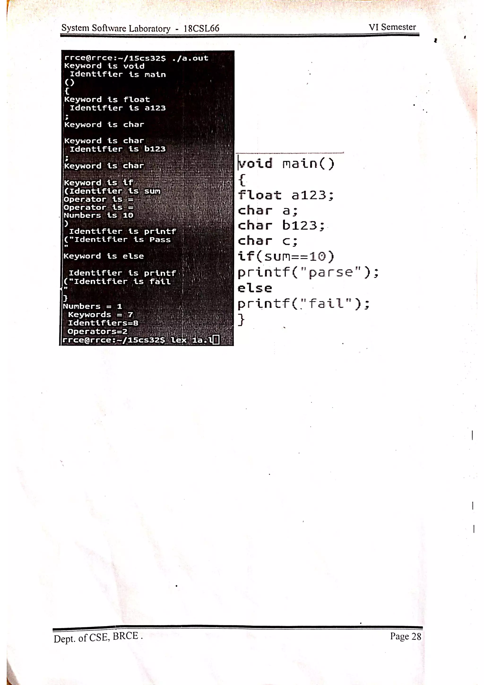 SSC lab manual | PDF