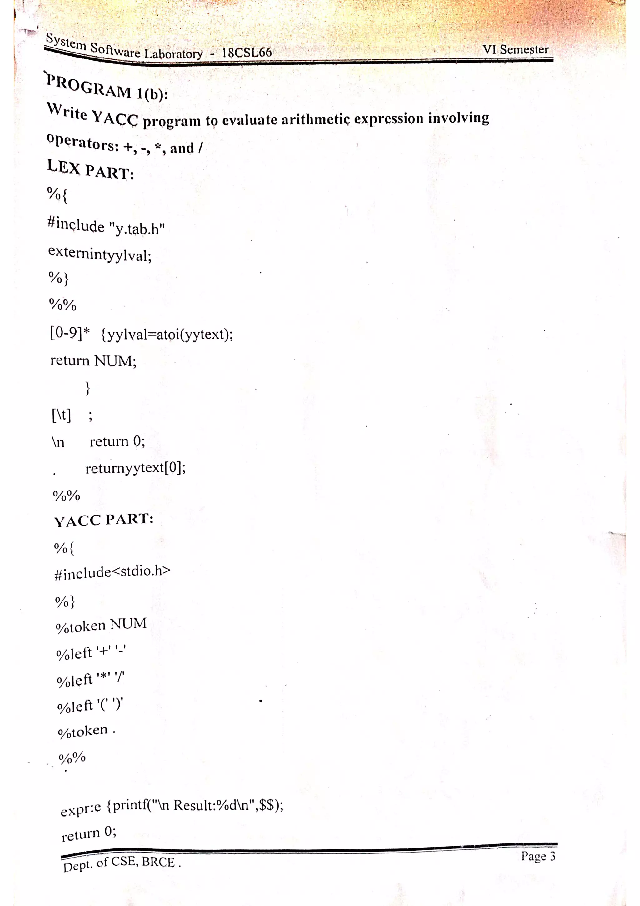 SSC lab manual | PDF