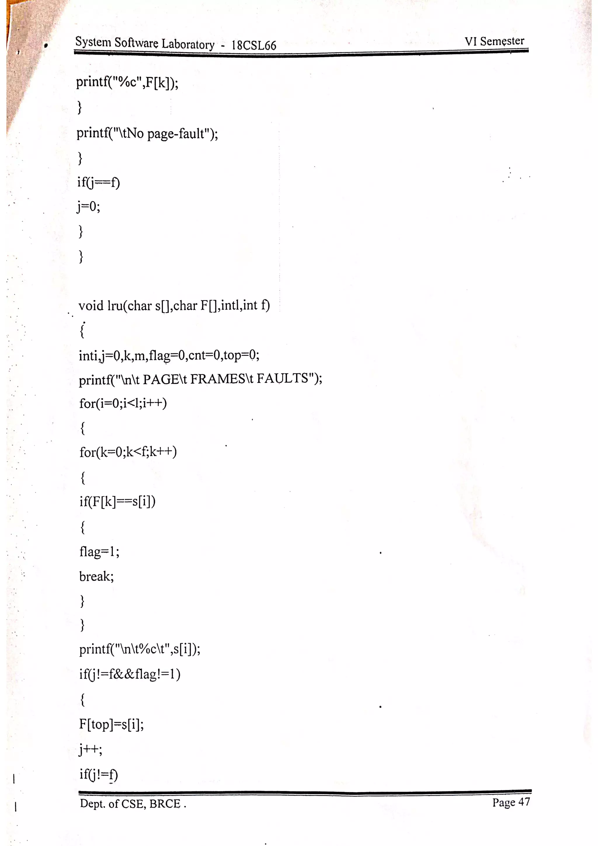 SSC lab manual | PDF