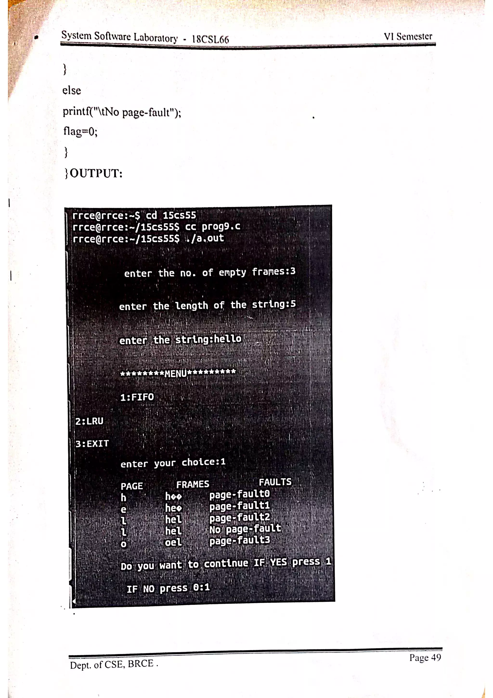 SSC lab manual | PDF