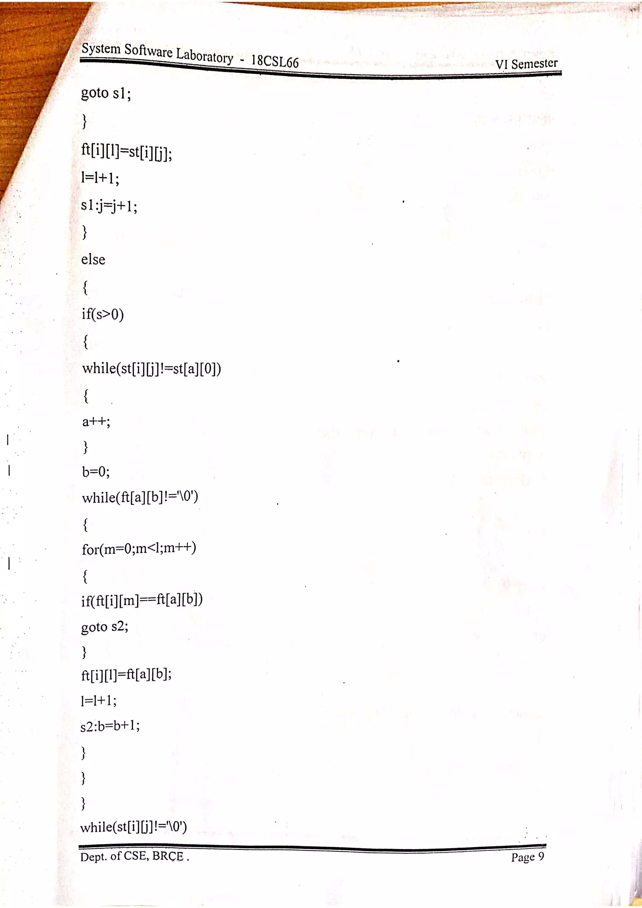 SSC lab manual | PDF