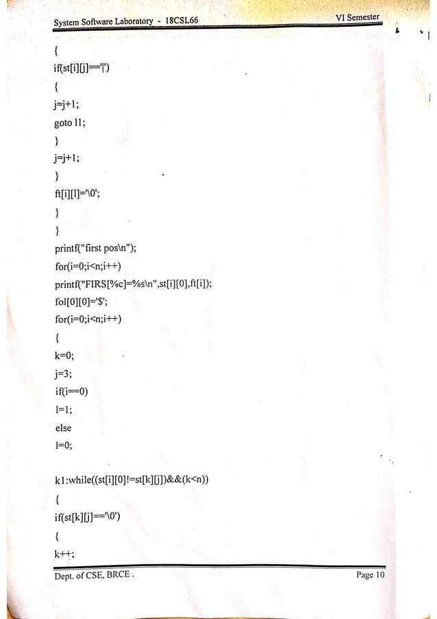 SSC lab manual | PDF