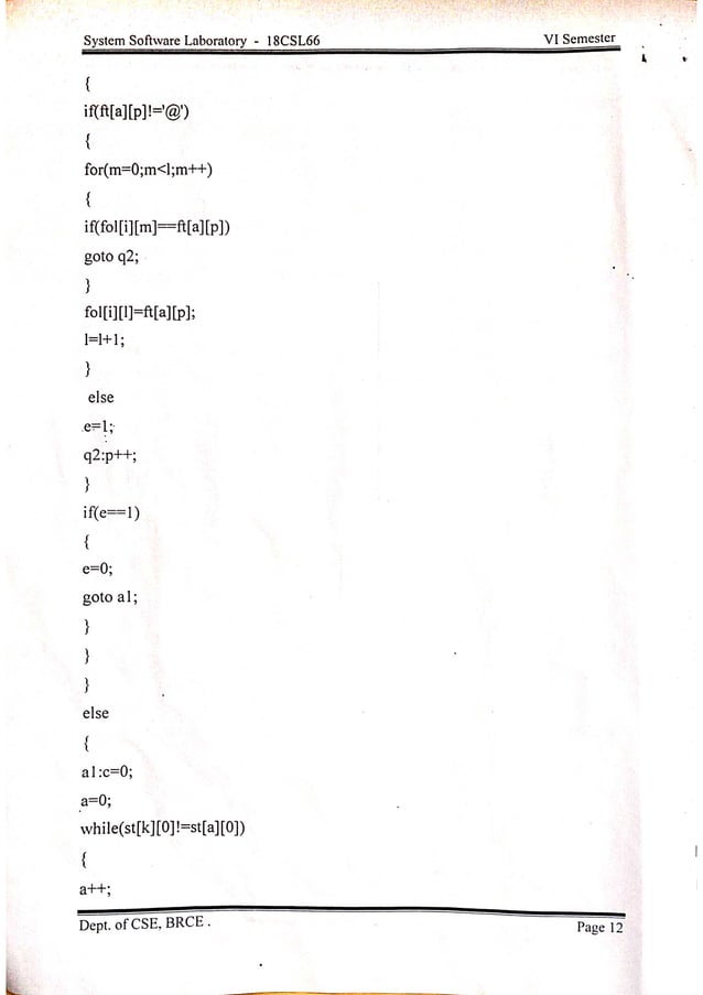 SSC lab manual | PDF