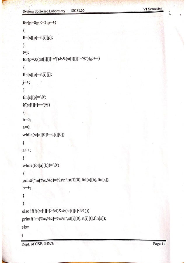 SSC lab manual | PDF