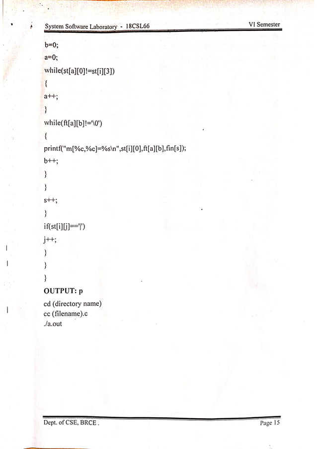 SSC lab manual | PDF