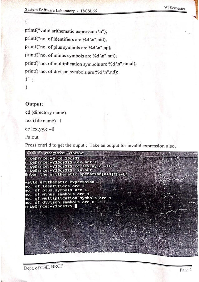 SSC lab manual | PDF
