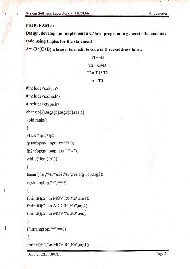 SSC lab manual | PDF