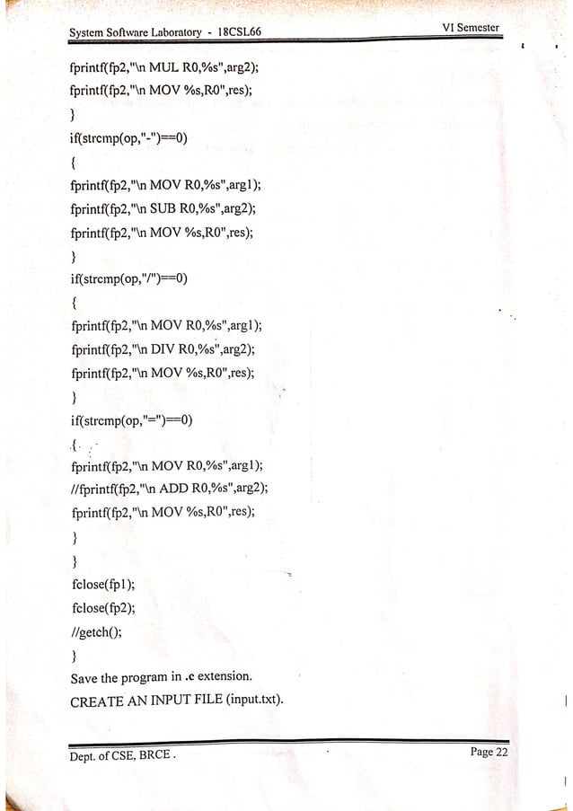 SSC lab manual | PDF