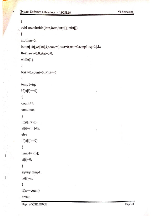 SSC lab manual | PDF