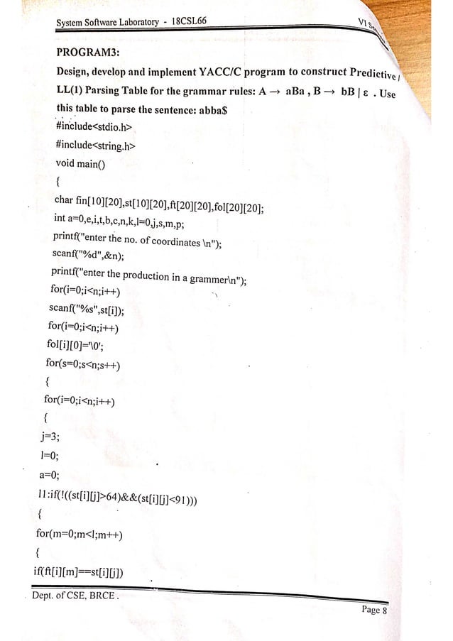 SSC lab manual | PDF