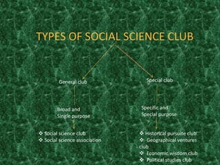SOCIAL SCIENCE CLUB | PPTX